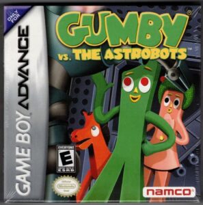 gumby vs astrobots for nintendo game boy advance