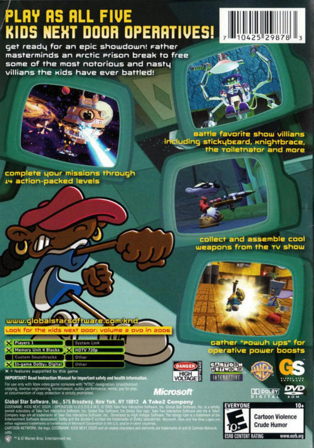 CODENAME: Kids Next Door- OPERATION: V.I.D.E.O.G.A.M.E. - Xbox