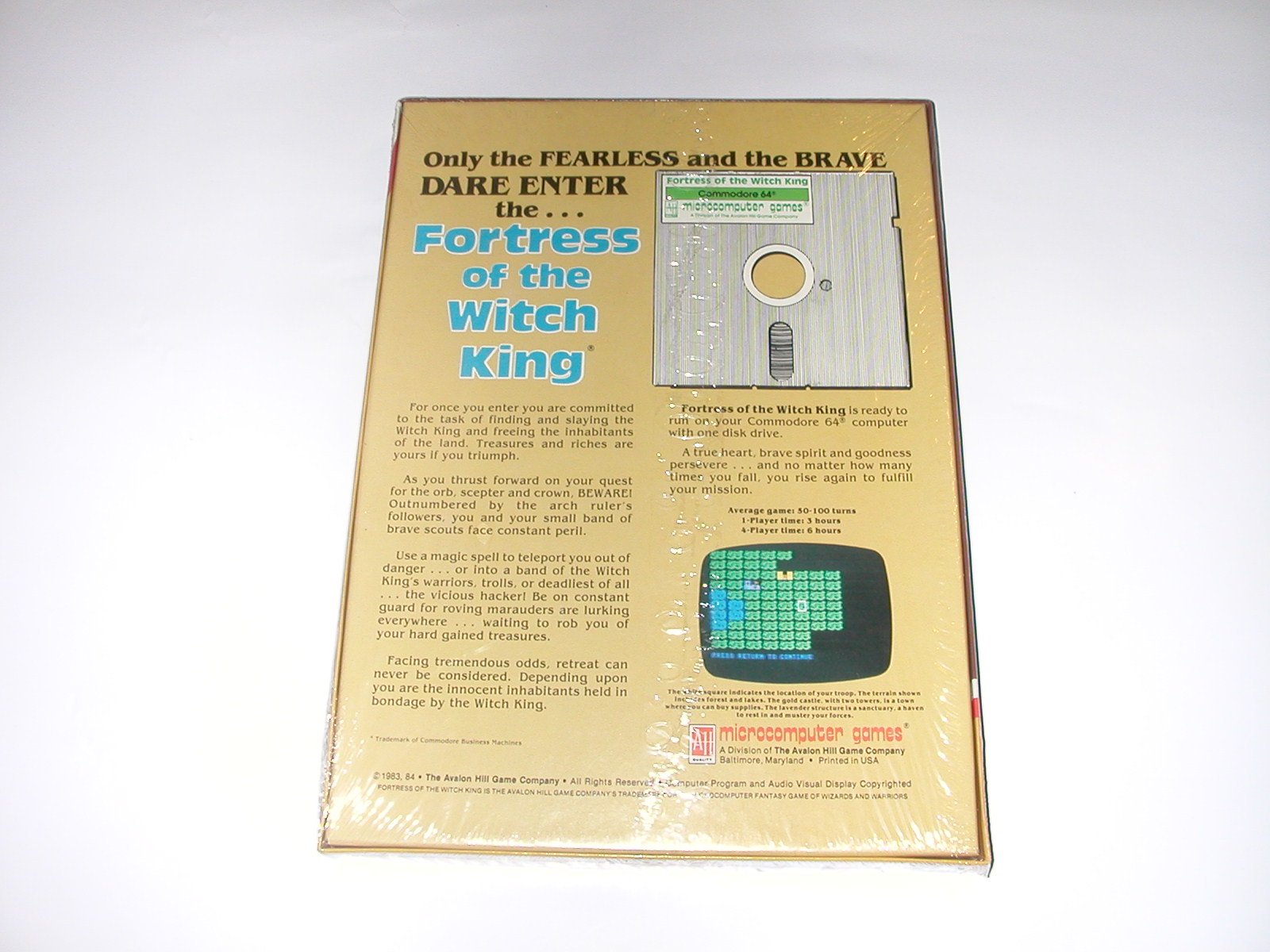 Fortress of the Witch King - Commodore 64