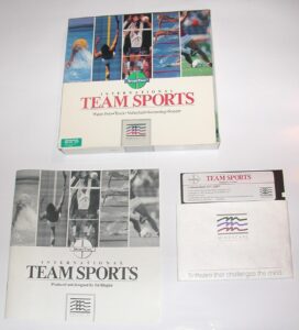 international team sports - commodore 64