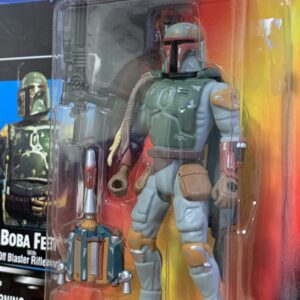 Star Wars, The Power Of The Force Red Card, Boba Fett Action Figure, 3.75 Inches