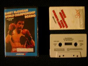 barry mcguigan world championship boxing - commodore 64