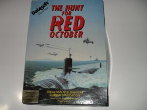 the hunt for red october - commodore 64