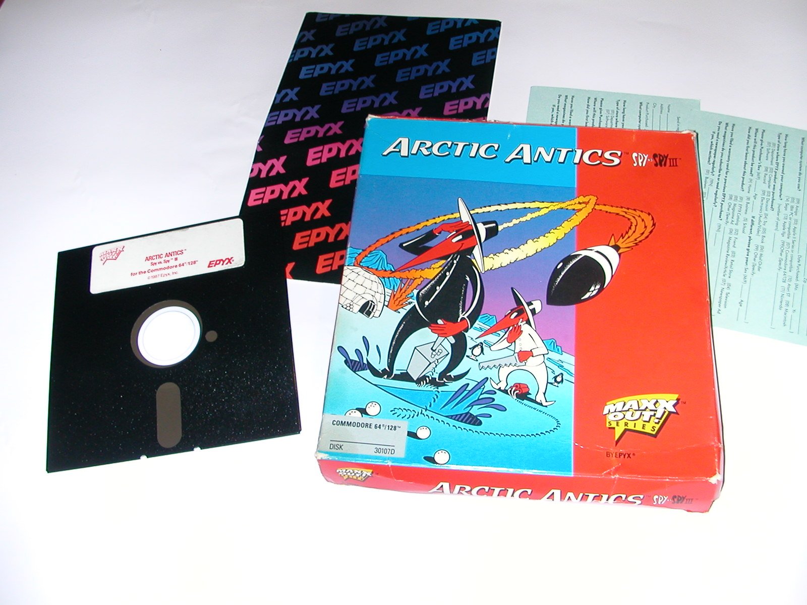 Spy vs Spy III: Arctic Antics - Commodore 64