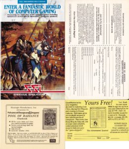 pool of radiance - commodore 64