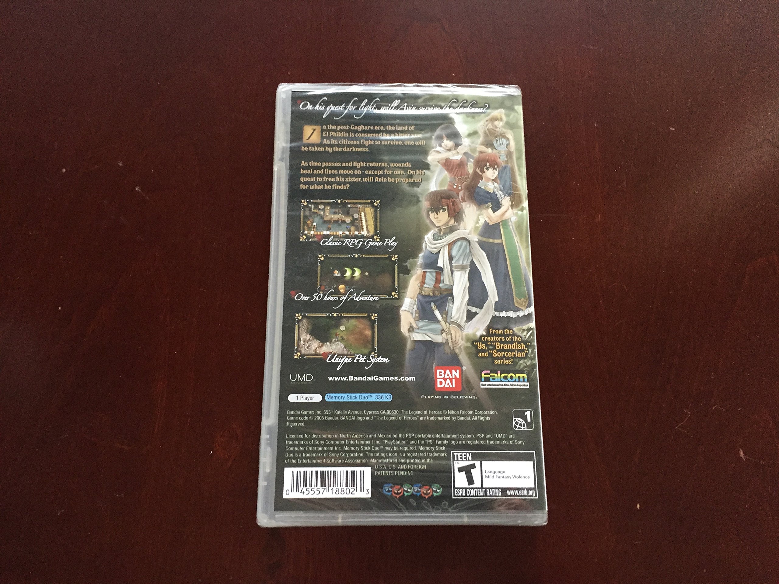 The Legend of Heroes: A Tear of Vermillion - Sony PSP