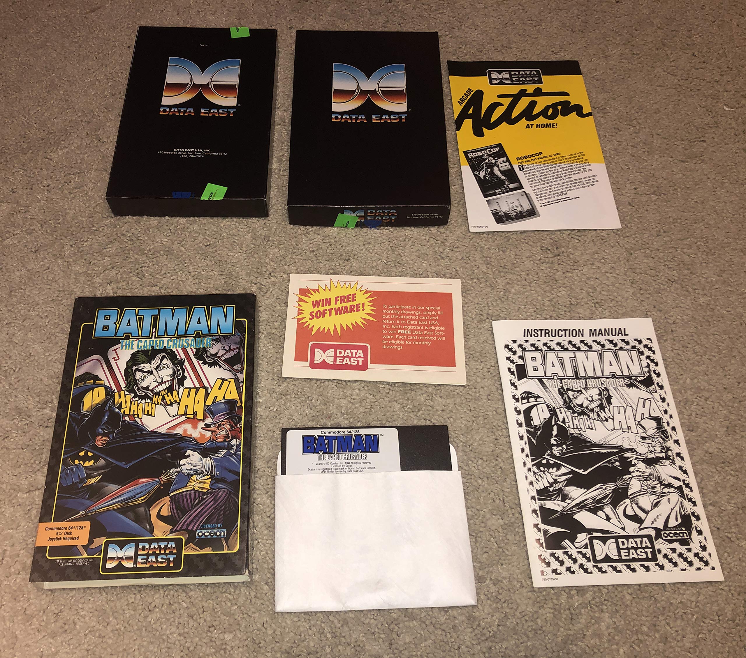 Batman: The Caped Crusader - Commodore 64