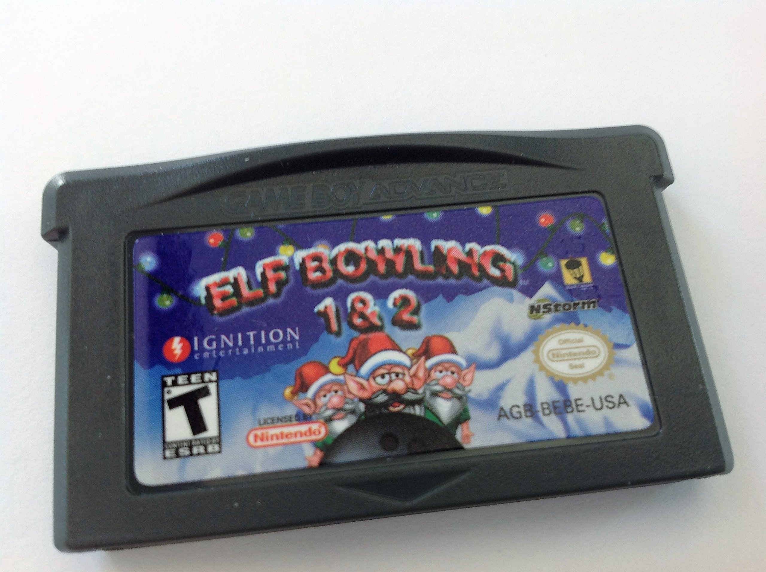 Elf Bowling 1 and 2 - Game Boy Advance