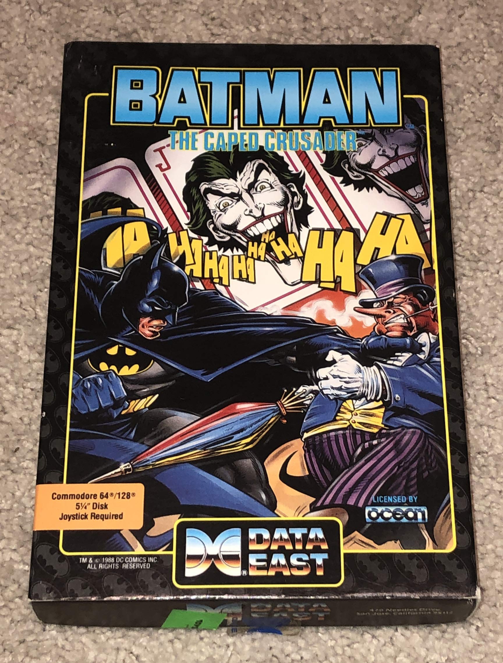 Batman: The Caped Crusader - Commodore 64