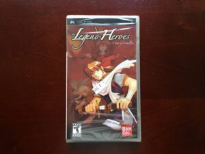 the legend of heroes: a tear of vermillion - sony psp