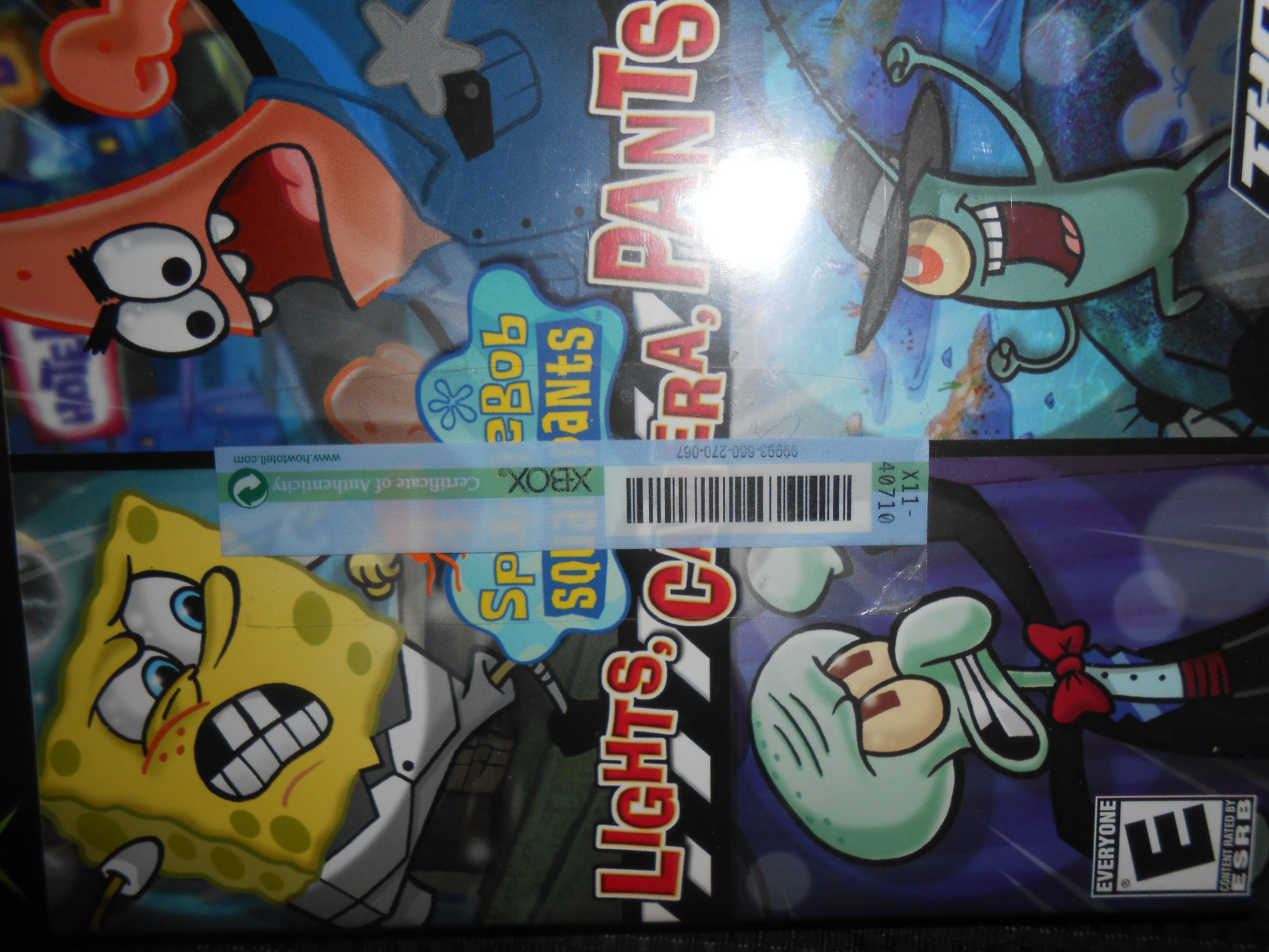 Spongebob Squarepants: Lights, Camera, Pants - Xbox