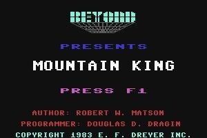 Mountain King - Commodore 64