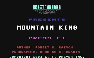 Mountain King - Commodore 64