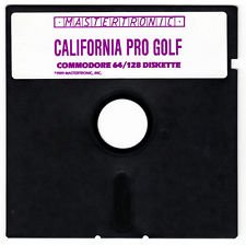 california pro golf - commodore 64