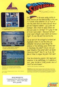 Superman: Man of Steel - Commodore 64