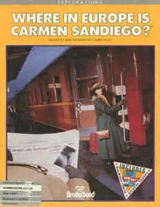 where in europe is carmen sandiego? - commodore 64