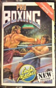 pro boxing simulator - commodore 64