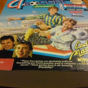 4 Soccer Simulators - Commodore 64