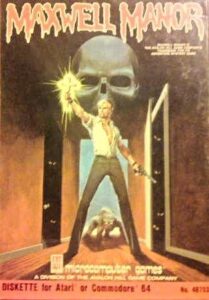 maxwell manor: skull of doom - commodore 64