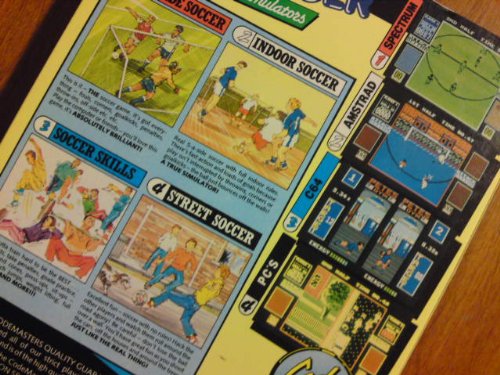 4 Soccer Simulators - Commodore 64