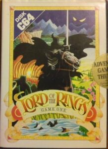 lord of the rings - commodore 64