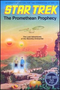 star trek: the promethean prophecy - commodore 64