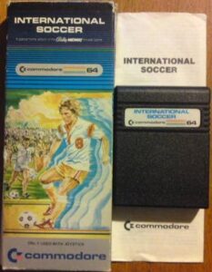 international soccer - commodore 64