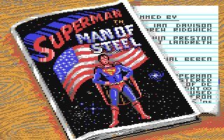 Superman: Man of Steel - Commodore 64