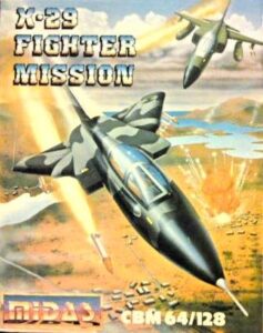 x-29 fighter mission - commodore 64