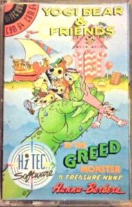 yogi bear & friends in the greed monster - commodore 64