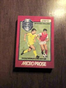 microprose soccer - commodore 64