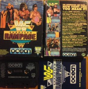 wwf european rampage tour - commodore 64