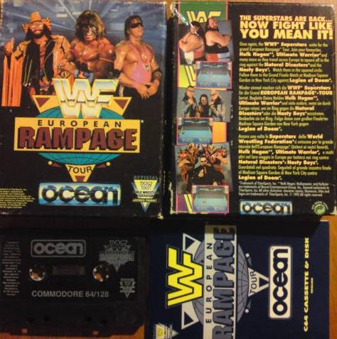 WWF European Rampage Tour - Commodore 64