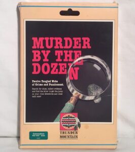 mystery master: murder by the dozen - commodore 64