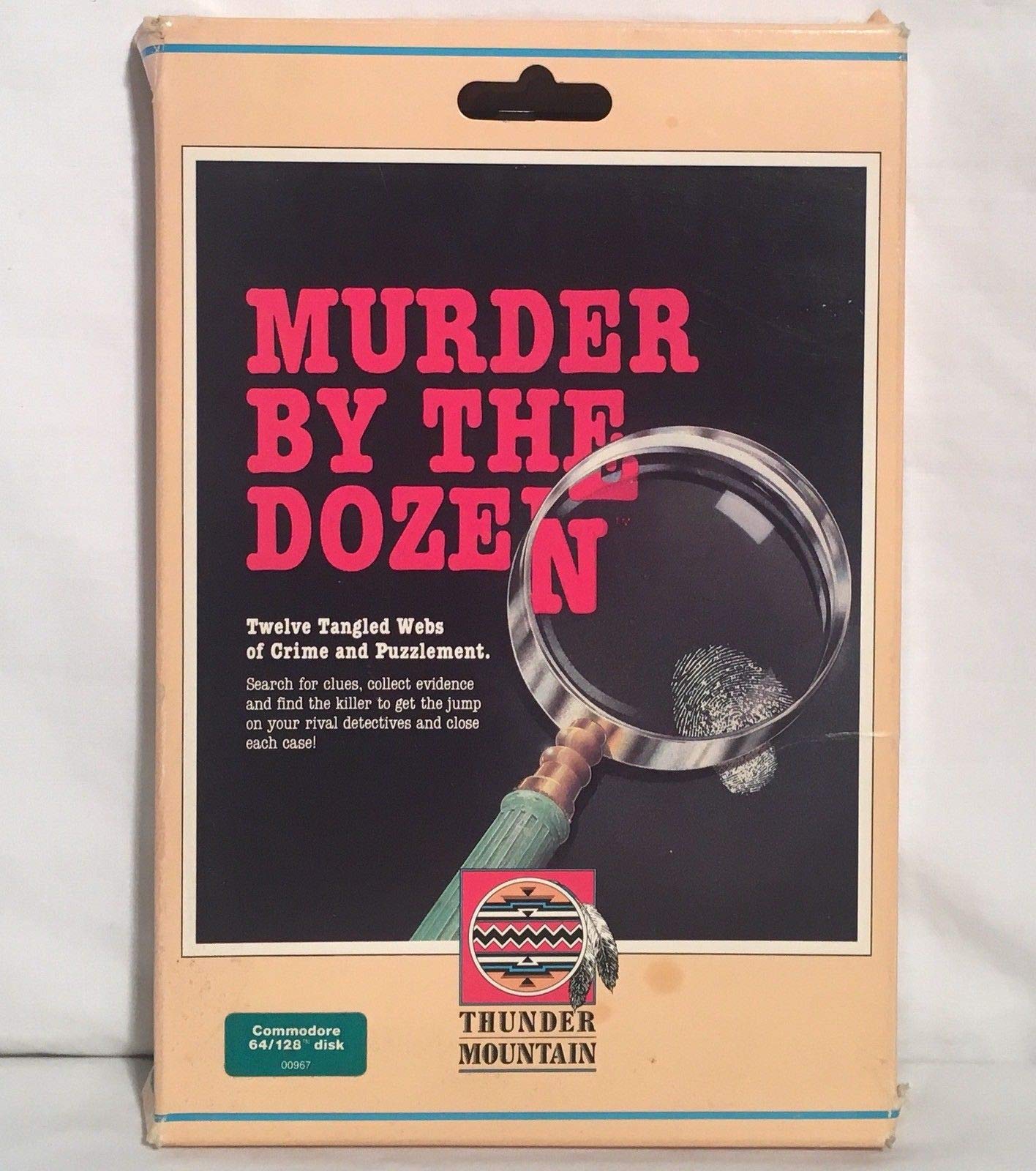 Mystery Master: Murder by the Dozen - Commodore 64