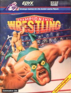 championship wrestling - commodore 64