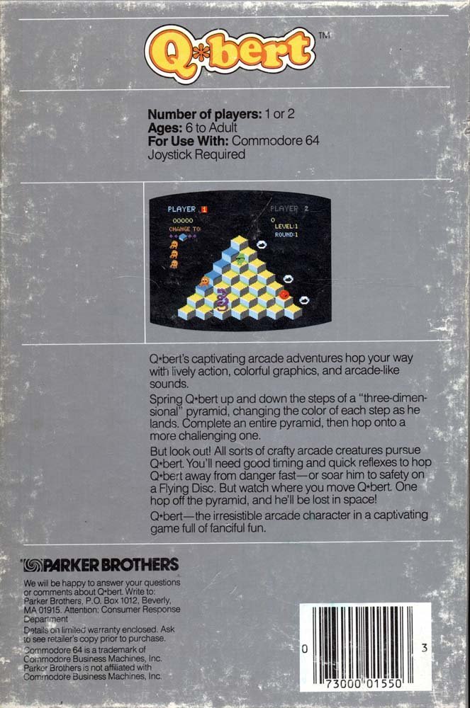 Q*Bert - Commodore 64