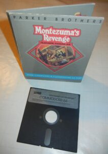 montezuma's revenge - commodore 64