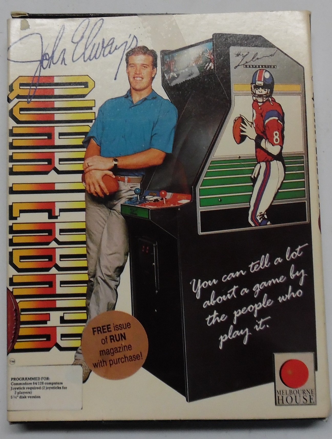 John Elway's Quarterback - Commodore 64