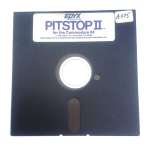 pitstop ii - commodore 64