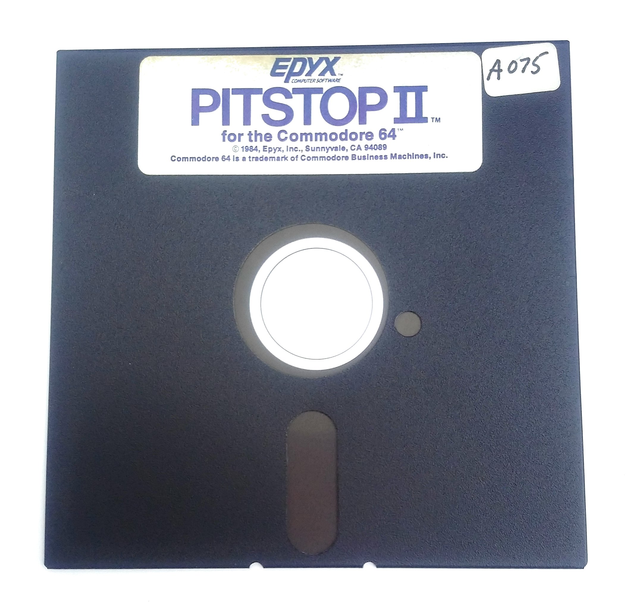 Pitstop II - Commodore 64