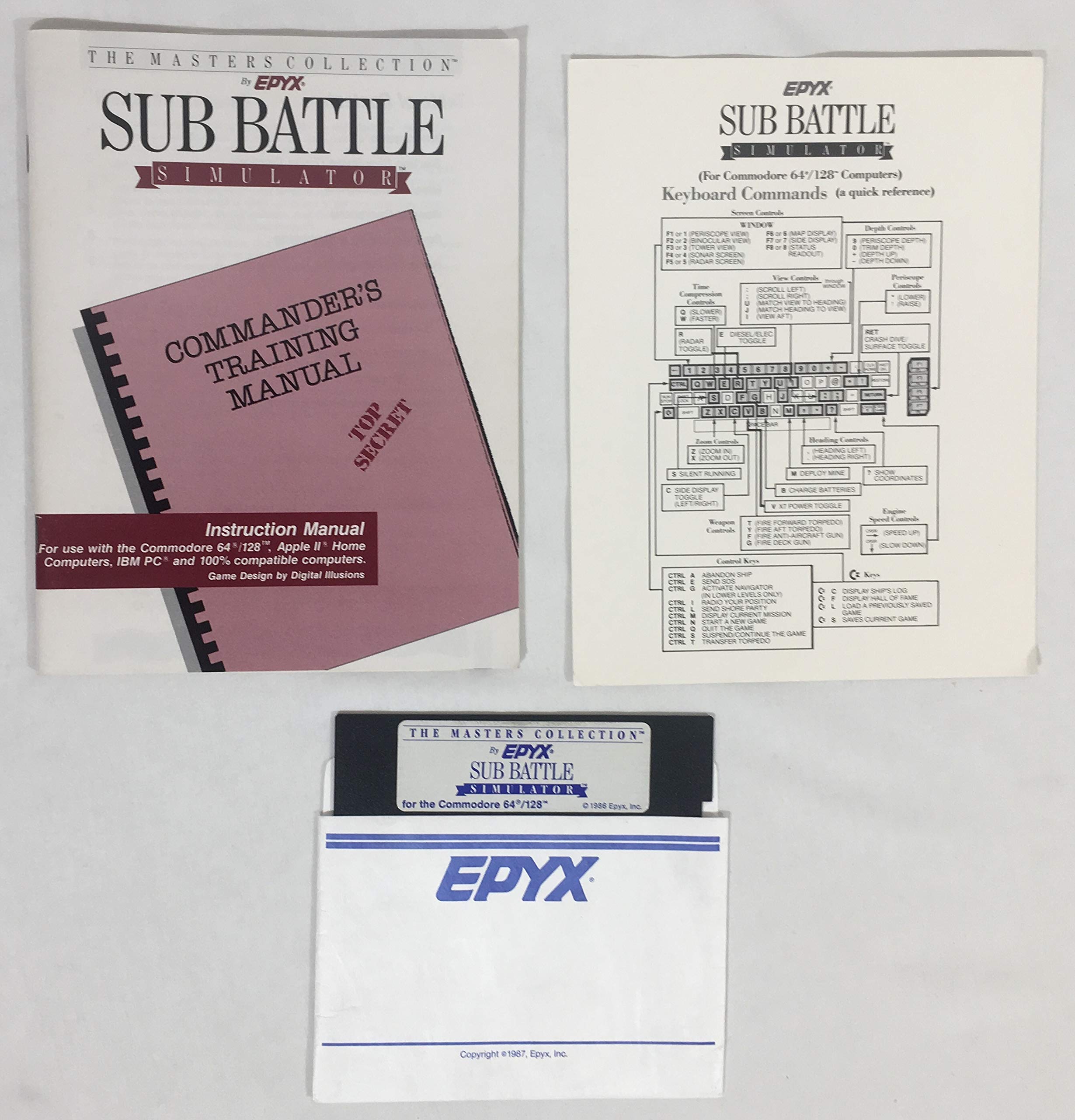 Sub Battle Simulator - Commodore 64