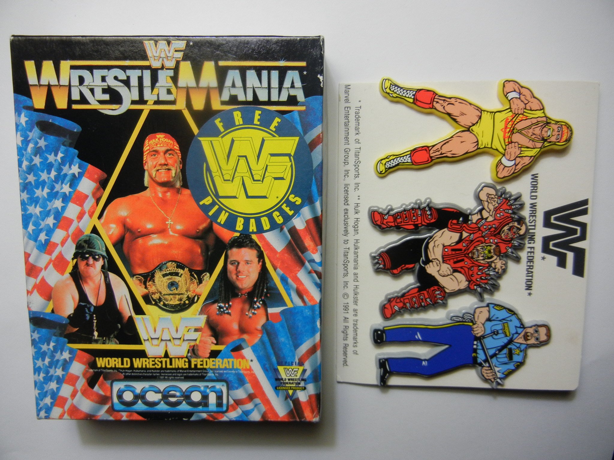 WWF WrestleMania - Commodore 64