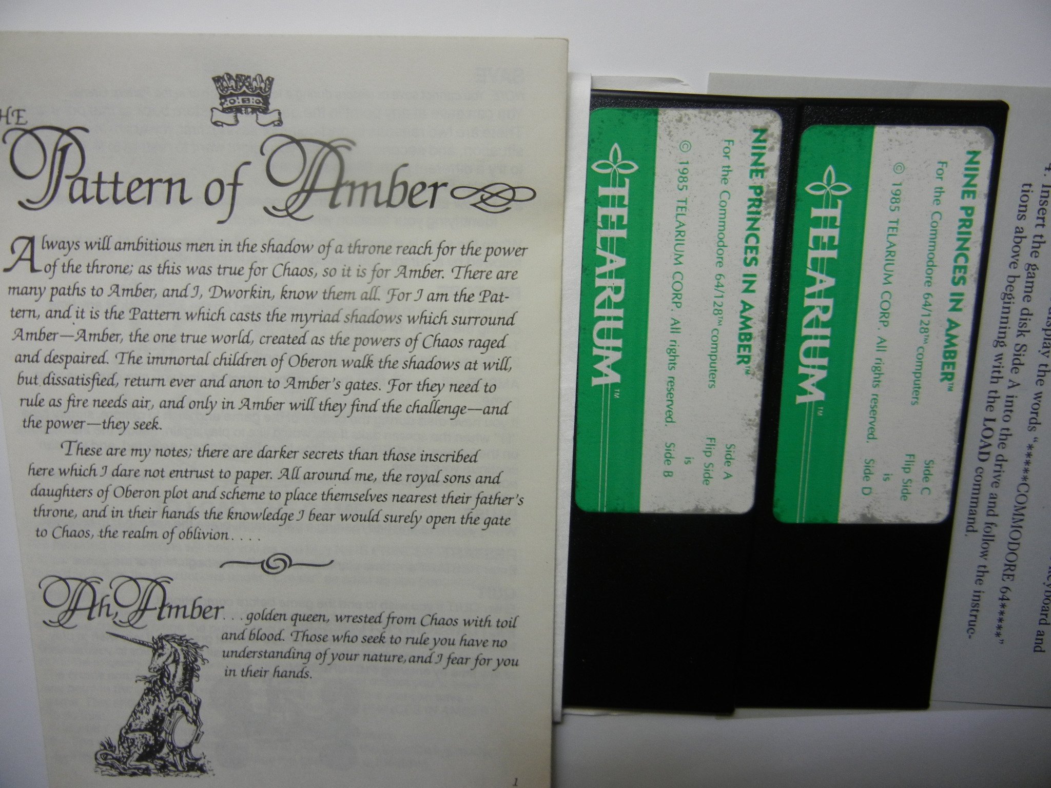 Nine Princes in Amber - Commodore 64