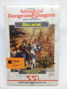 hillsfar - commodore 64