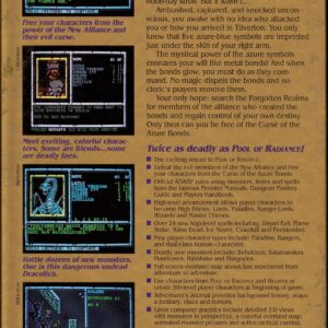 Curse of the Azure Bonds - Commodore 64