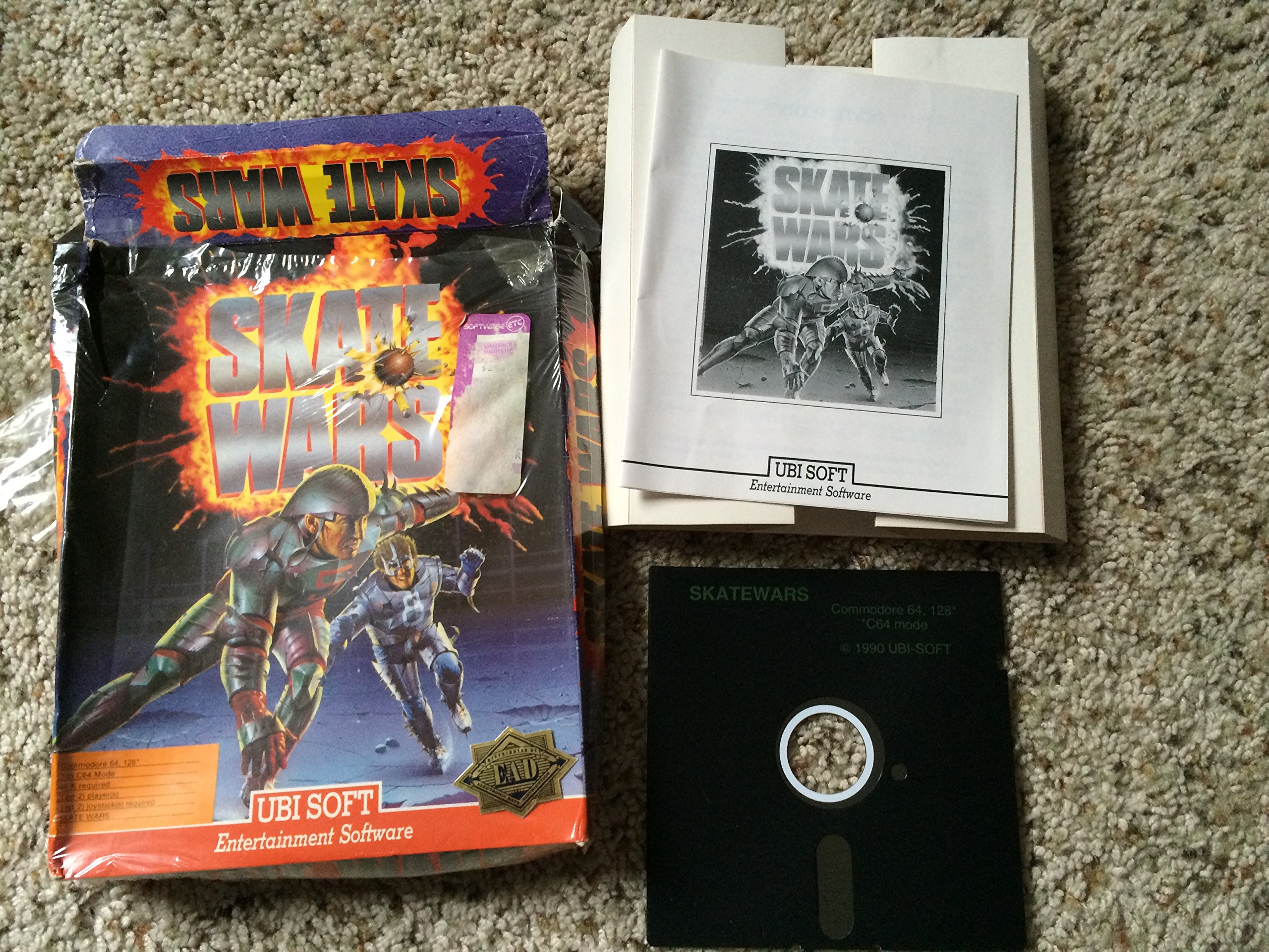 Skate Wars - Commodore 64