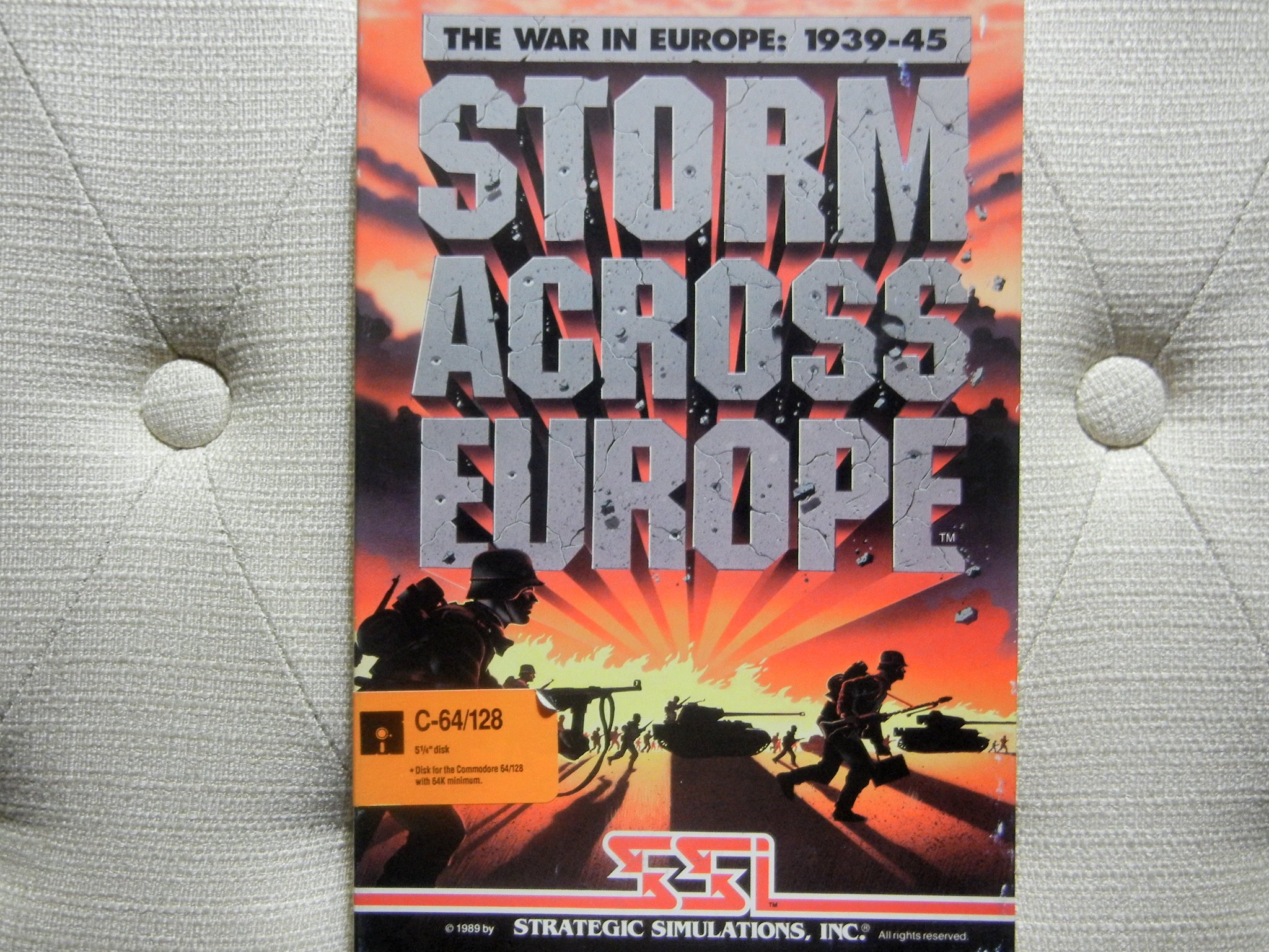 Storm Across Europe - Commodore 64