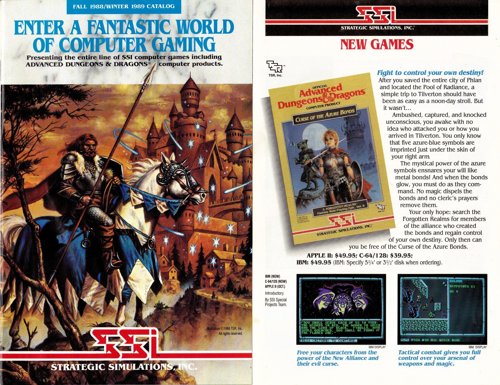 Curse of the Azure Bonds - Commodore 64