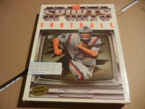 tv sports football - commodore 64